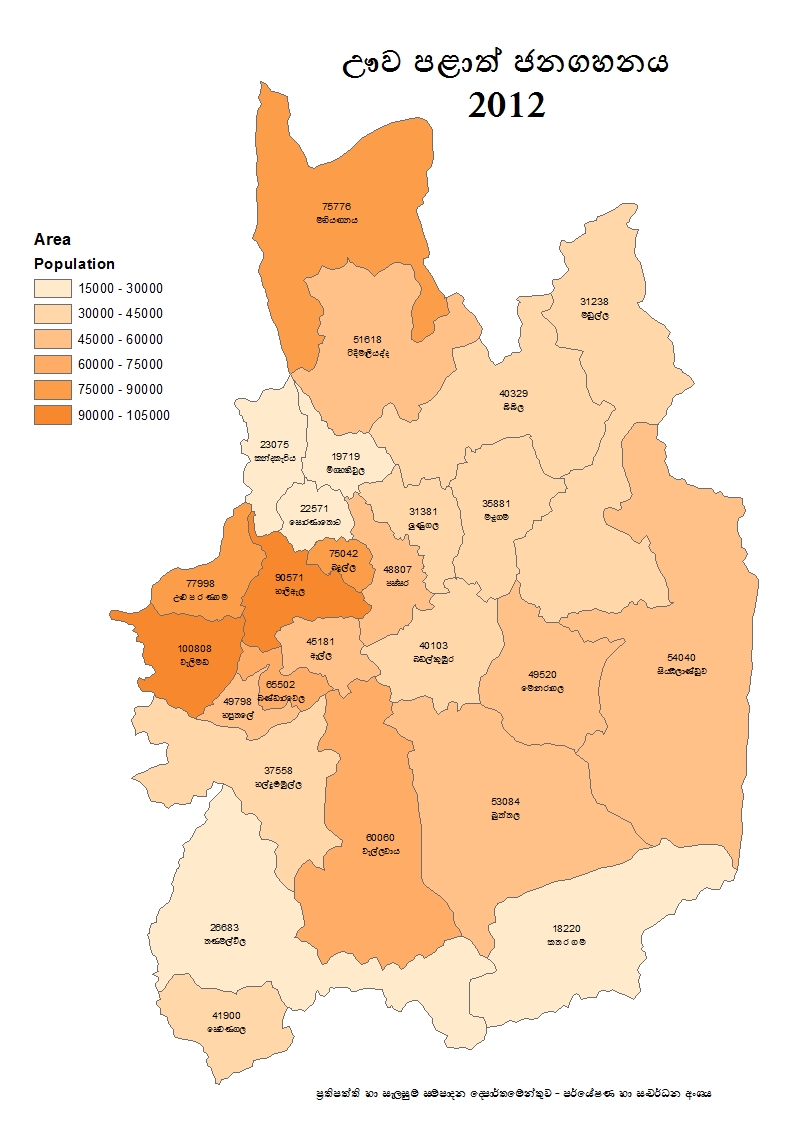 Demography & Economy – Uva Provincial Council – Official Web Portal